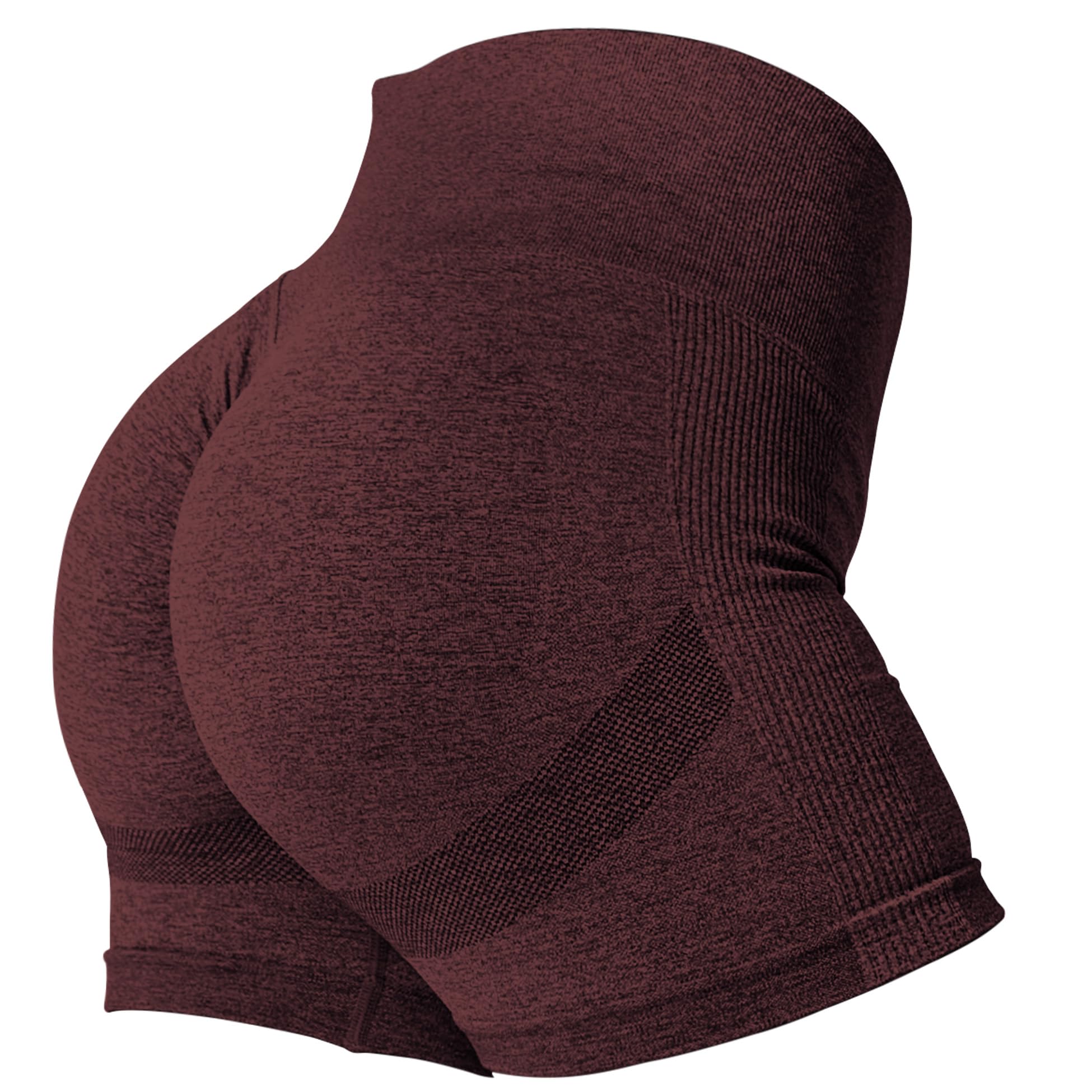 TSUTAYA Women Workout Gym Shorts 3.6" Seamless Scrunch Butt Shorts High Waisted Yoga Booty Shorts