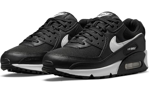Nike WMNS Air Max 90 Black/White/Black DH8010-002 Women's Shoes (us_Footwear_Size_System, Adult, Women, Numeric, Medium, Numeric_5_Point_5)