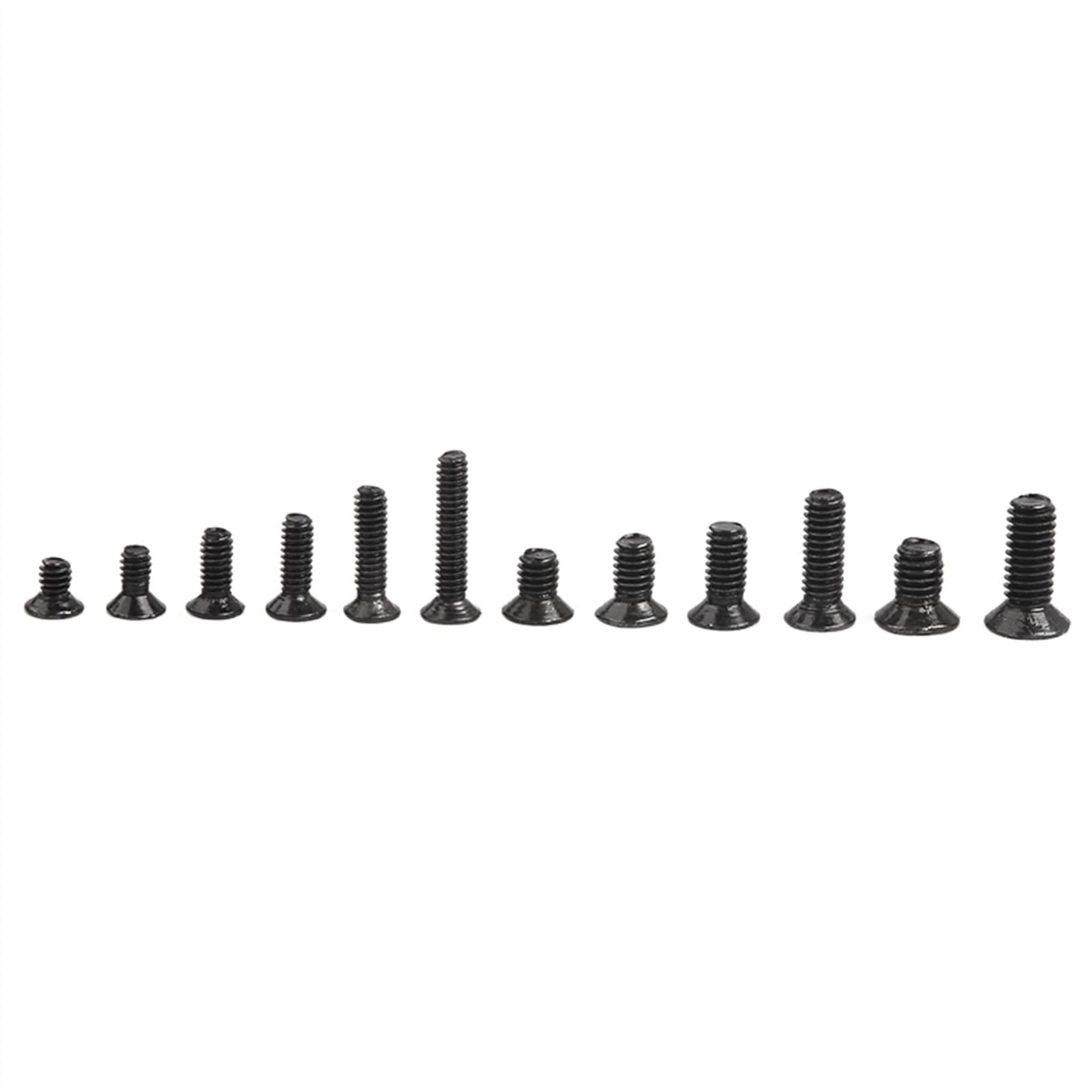 XADITON 240pcs/set M2 M2.5 M3 Repair Screws Kit for Laptop Micro Computer Case Assemble Mini Digital Mechanical Repair Screw with Box