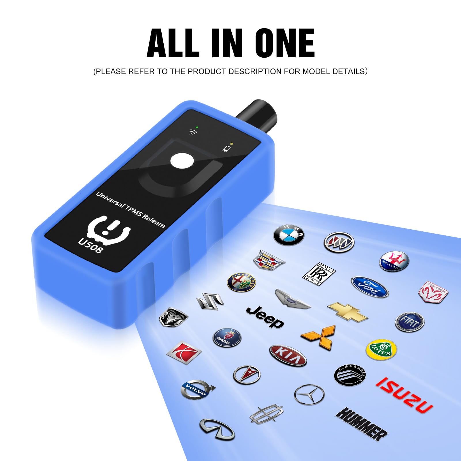 OBDResource 2IN1 TPMS Relearn Tool for Ford Super EL-50448, TPMS Reset Tool Tire Pressure Monitor System Sensor Tool 2023 (S508)