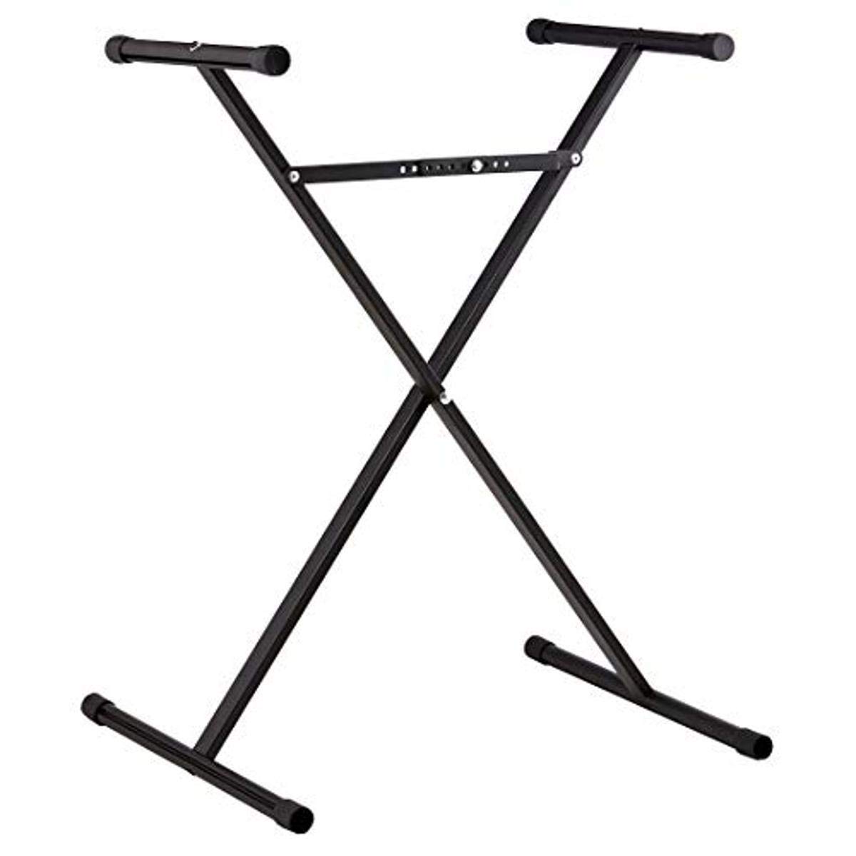 RockJam 61 Key Keyboard Bundle with Stand, Power Supply & Accessories