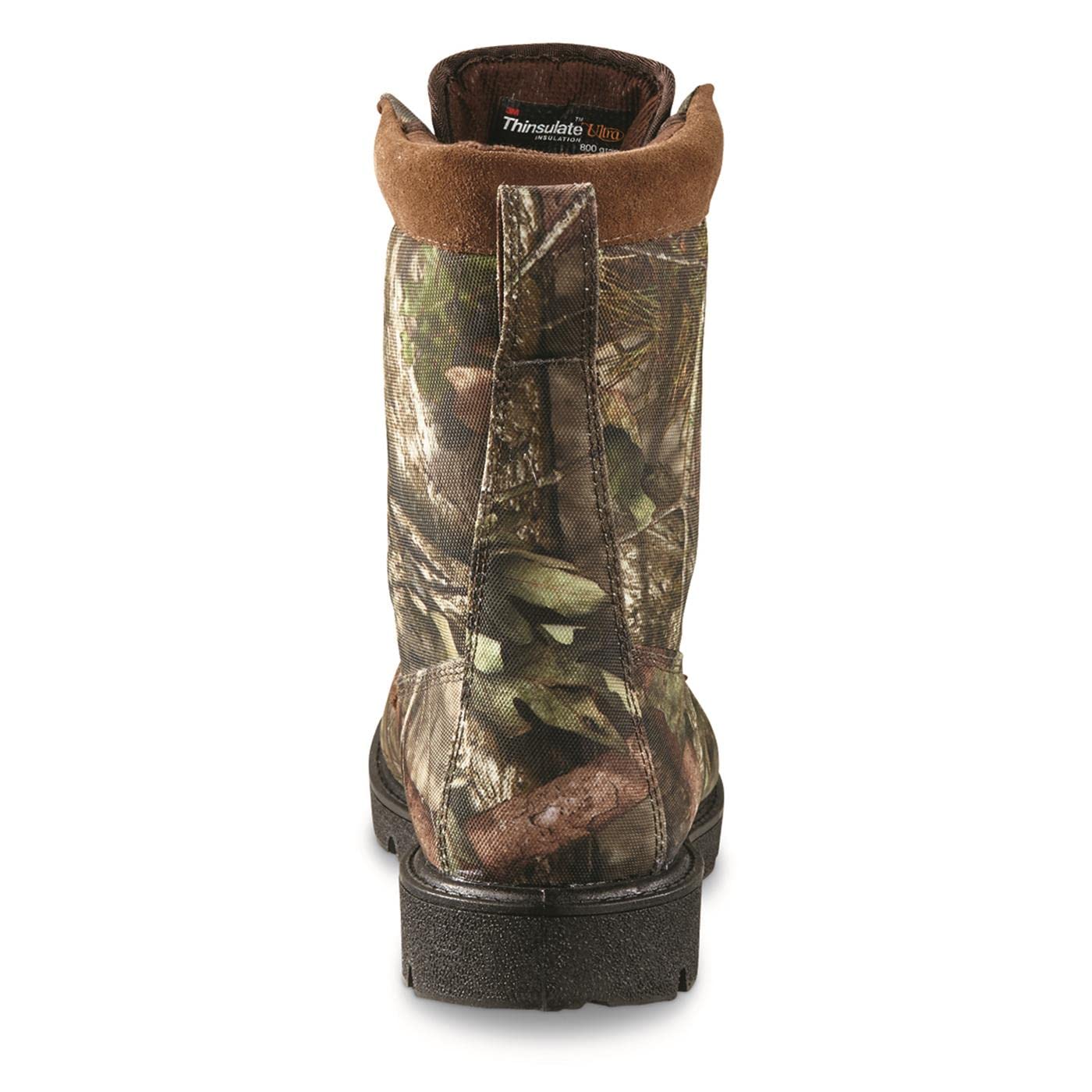 Rocky Men's Ridge Stalker 9" Waterproof 800-gram Insulated Hunting Boots Mossy Oak Break-Up Country 10D (Medium)