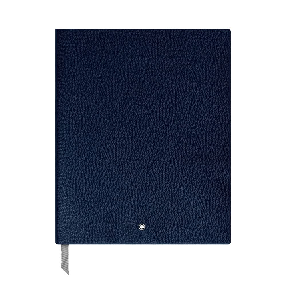 Montblanc Sketch Book Indigo Blank #149 Fine Stationery 116930 / Elegant Sketching Book with Leather Binding and Unlined Pages / 1 x (8.2 x 10.2 in.)