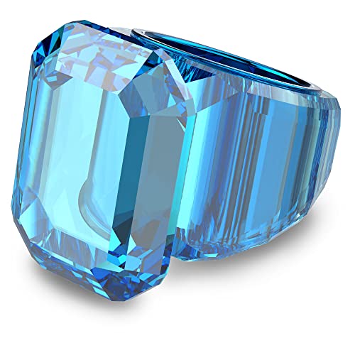 SWAROVSKI Lucent Cocktail Ring, Blue, Size 8