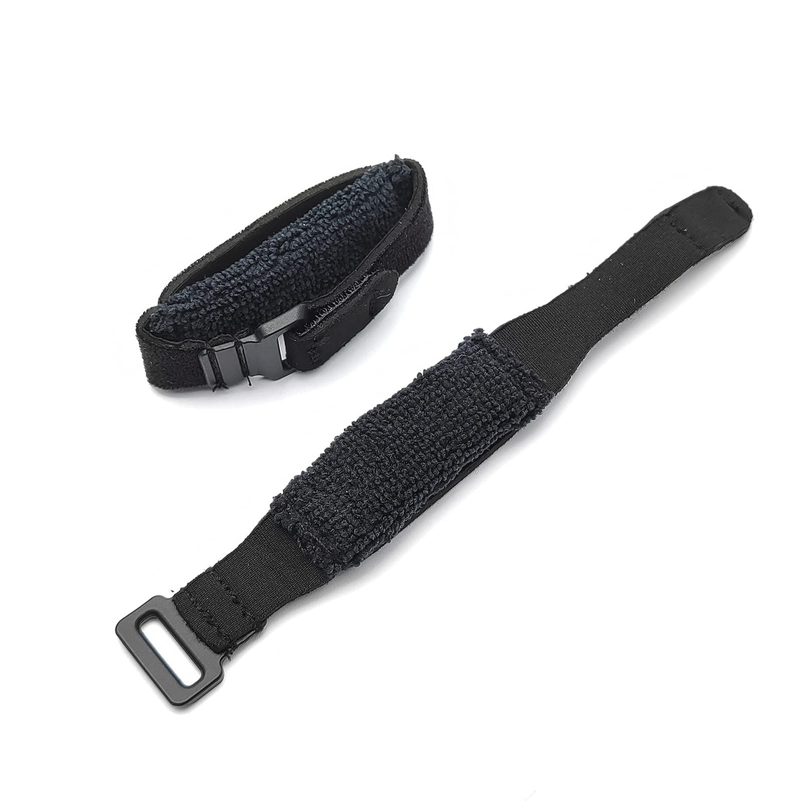 SAPHUE 2PCS Guitar String Mute Damper,Guitar String Cover Tape, Adjustable Bass Mute, Fingerboard Mute Tape, Musical Instrument Accessories(Black)
