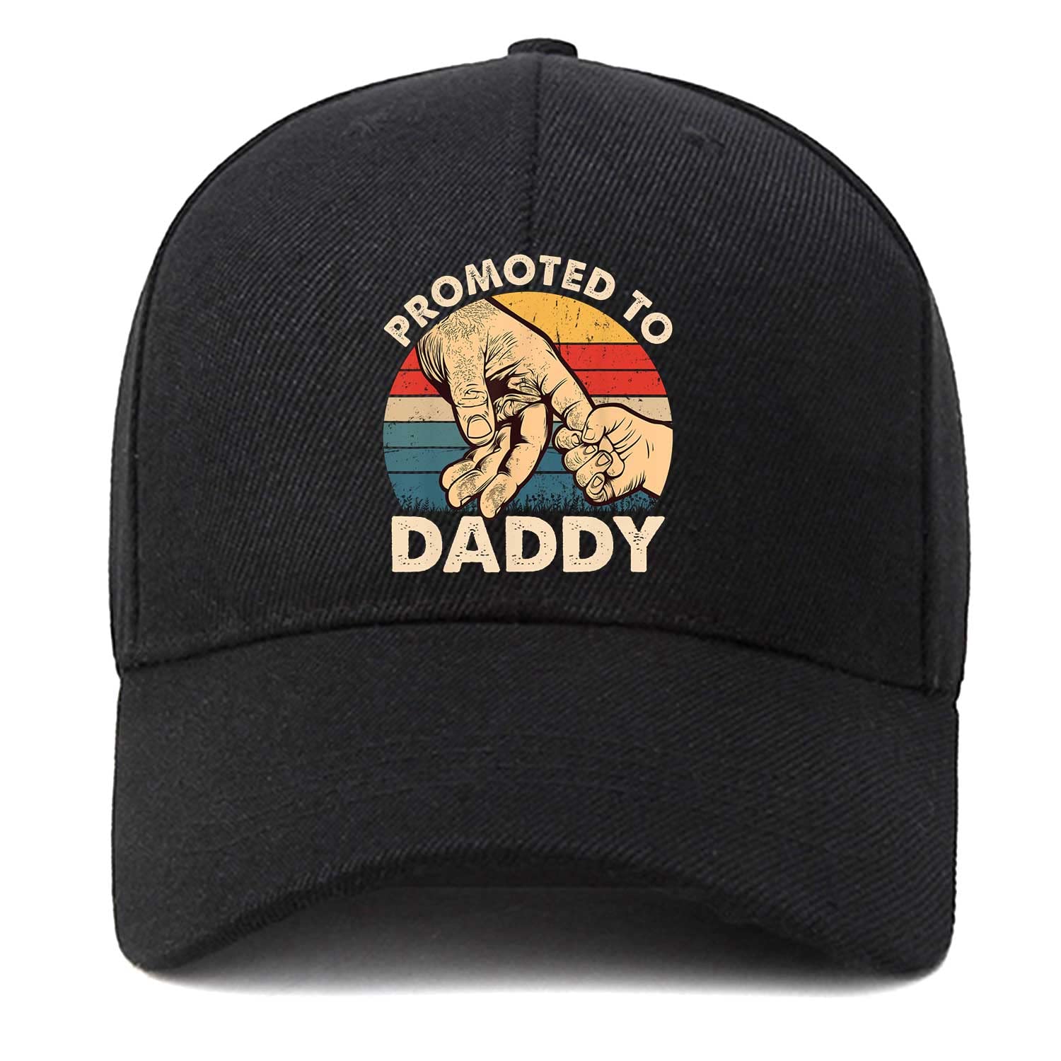 SHITOUPU Promoted to Daddy Baseball Cap Adjustable Dad Hat Unstructured Cotton Hat