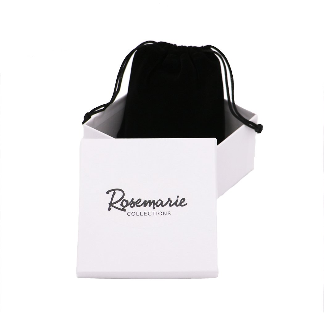 Rosemarie & Jubalee Women's Elegant Mother of Pearl Metal Hinged Cuff Bracelet Watch (Gold Tone)
