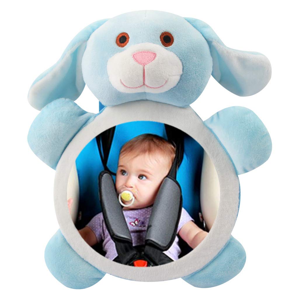 MEIYIN Car Baby Rearview Mirror Mini Wide View Rear Adjustable Safety Seat Back Mirrors Headrest for Kids Cars Accessories