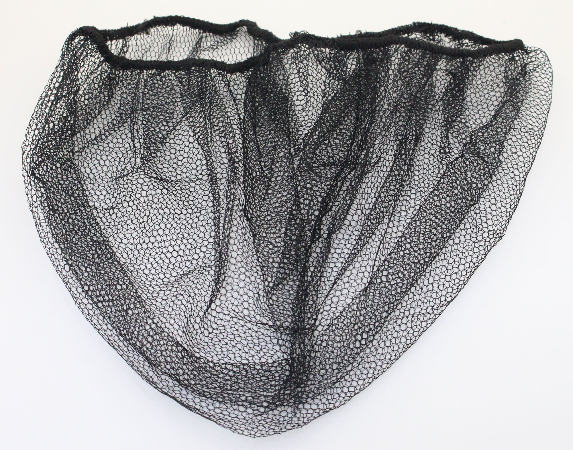 Yes!Fresh 21" Disposable Regular Nylon Breathable Honeycomb Hair Nets, package of 100 (Black)