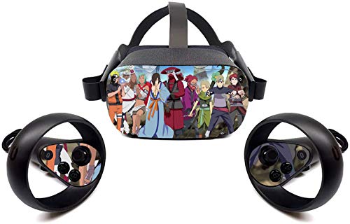Oculus Quest VR Headset Skin sticker Superhero anime Vinyl Decal for Headset and Controller by ok anh yeu