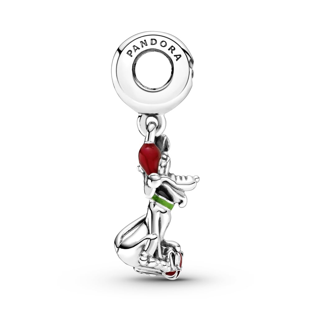 Pandora Disney Pluto and present sterling silver dang