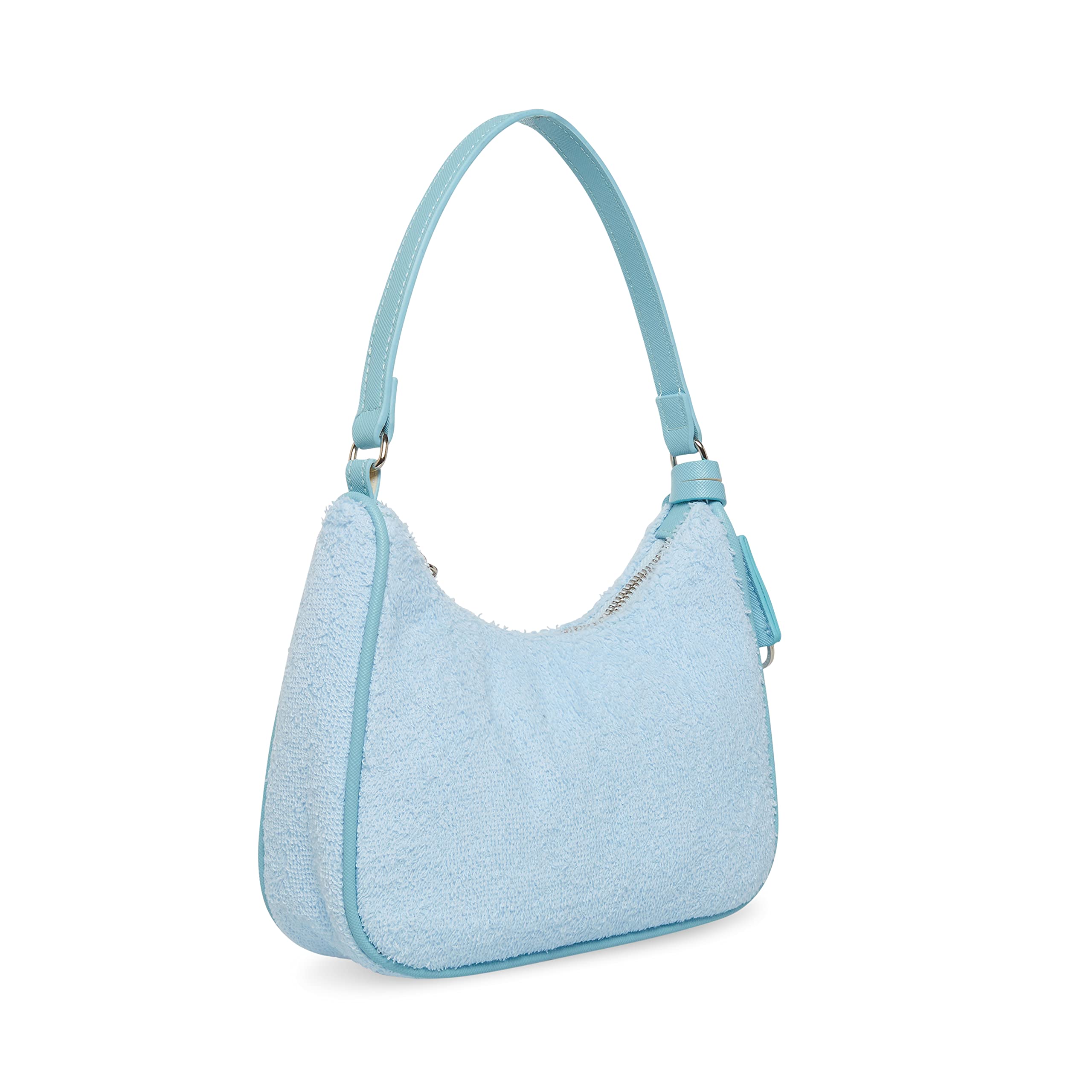 Steve Madden Paula-T Terry Cloth Shoulder Bag, Blue