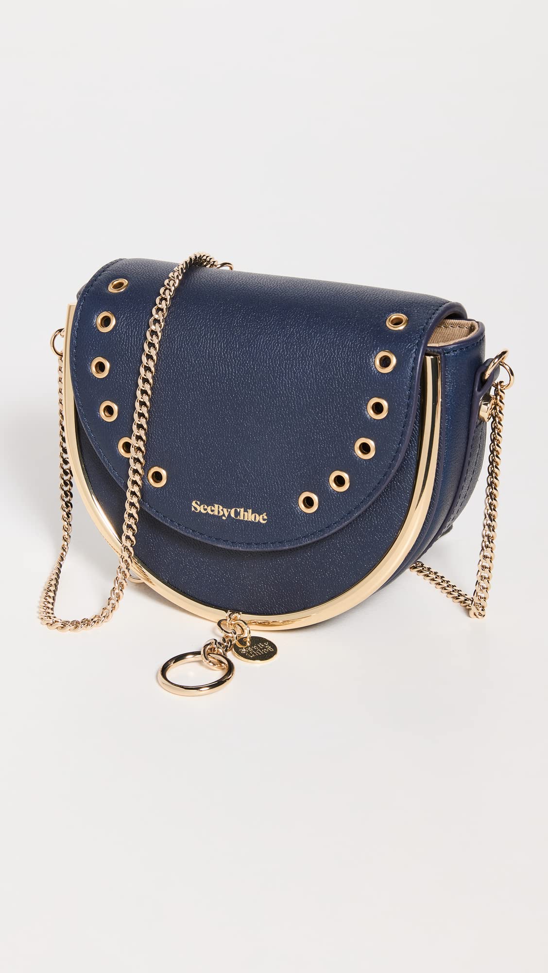 See by Chloe Women's Mara Evening Bag, Graphite Blue, One Size