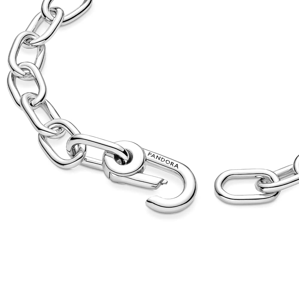 Pandora ME Link Chain Bracelet - Features 2 Connectors -Charm Bracelet for Women - Gift for Her - Sterling Silver - 6.9"