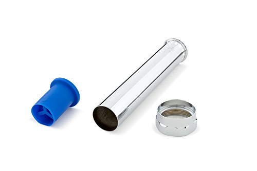 Zurn P6000-A-AA-CP 1-1/2” X 8-1/2” Vacuum Breaker/Backflow Preventer with Flush Tube and Nut in Polished Chrome Finish