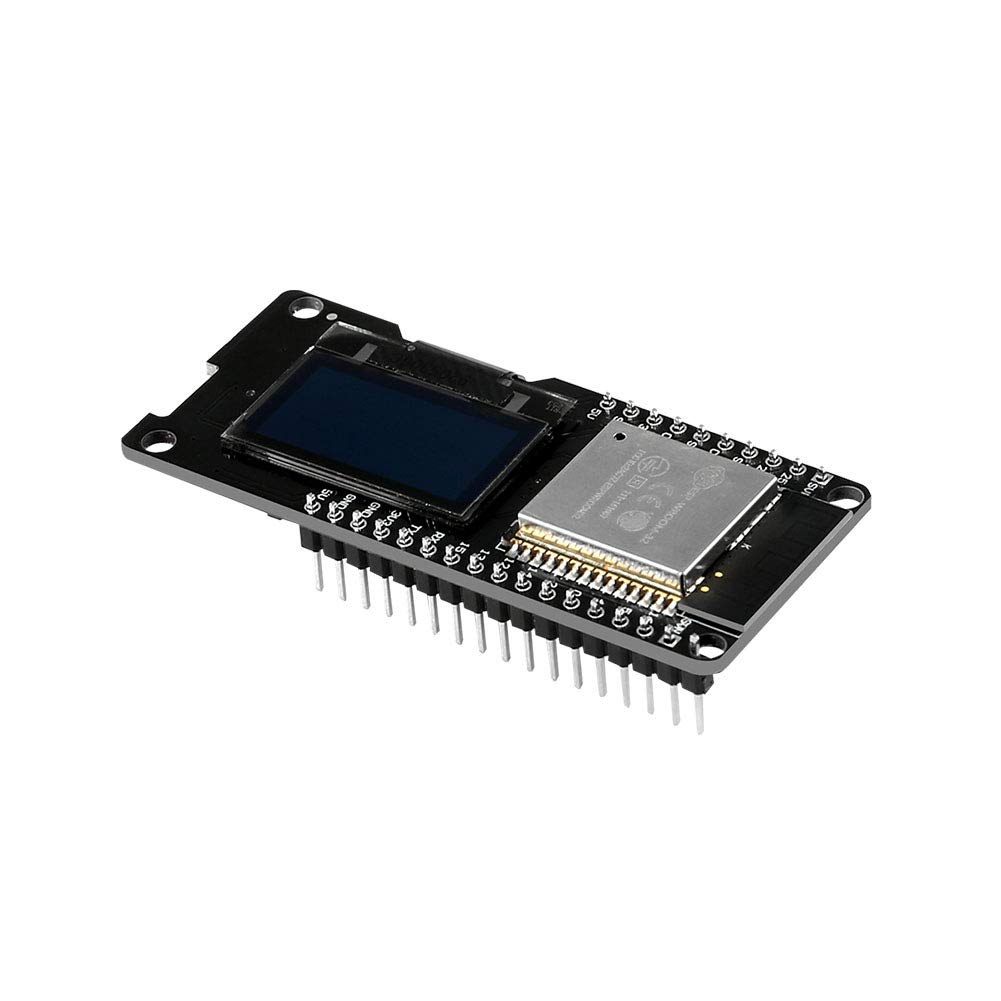 MELIFE 0.96" OLED ESP-WROOM-32 for ESP32 Display 2.4GHz WiFi Bluetooth Dual Mode Development Board Display for Wemos AP STA