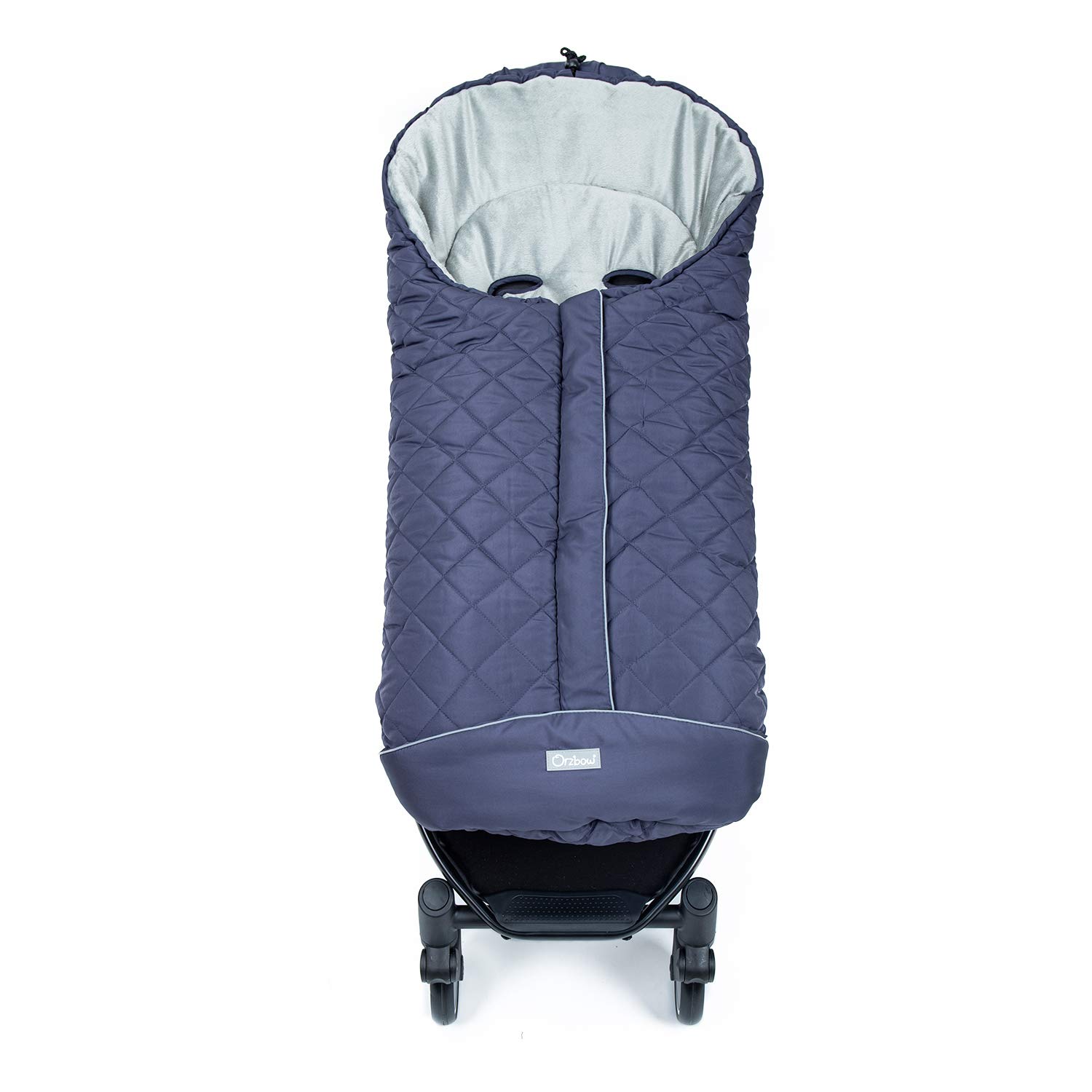 Orzbow Warm Bunting Bag Universal,Stroller Sleeping Bag Cold Weather,Waterproof Toddler Footmuff (Navy Blue)