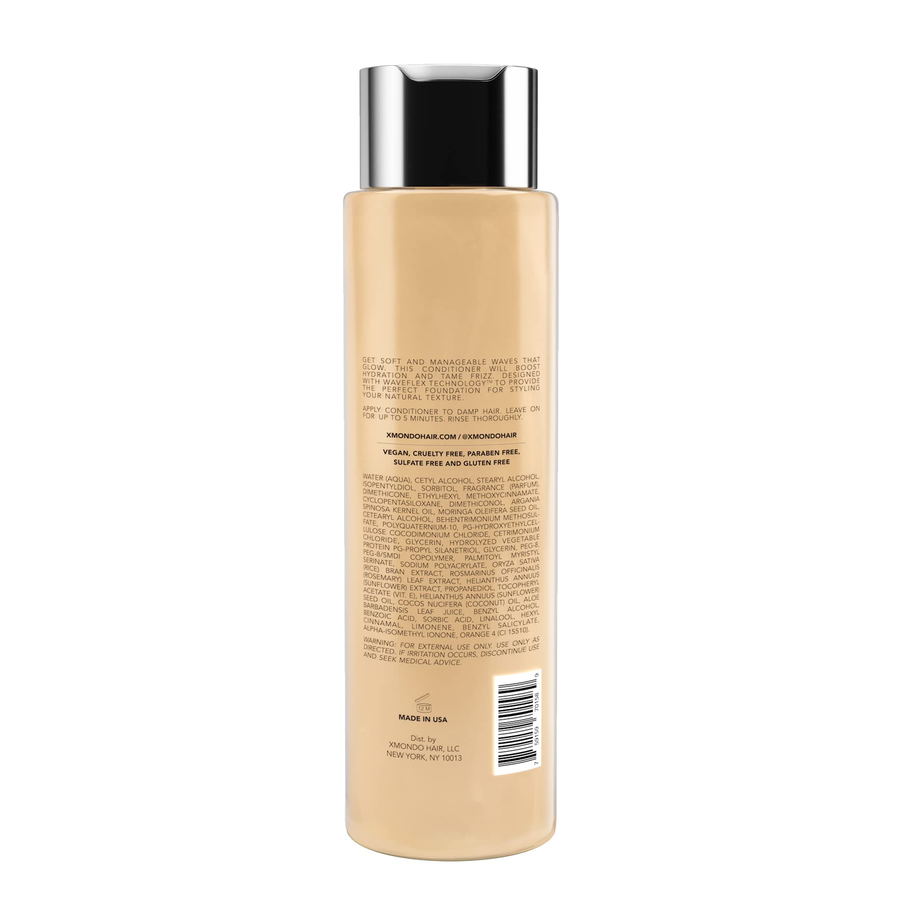 XMONDO Hair Wavetech Wave Shampoo & Conditioner Bundle | Vegan and Cruelty Free, Tame Frizz & Enhance Your Wavy Hair, 16 oz each, 2pc Set