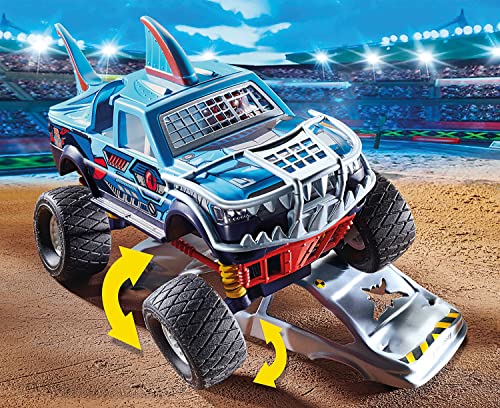 Playmobil Stunt Show Shark Monster Truck Toy