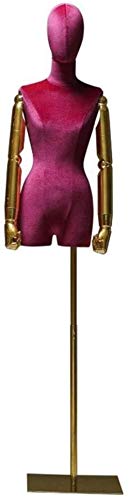 Mannequin, Seamstress Dressmaker Dummy Fashion Models Show Students Bust Clothing Store Props (Purple)