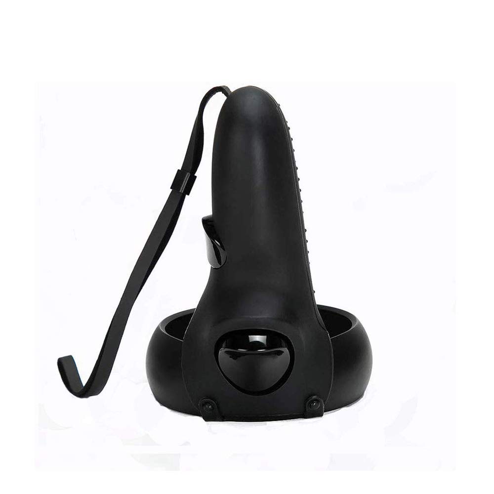 MASiKEN Controller Skin for Oculus Quest & Oculus Rift S Gel Shell Silicone Grip Covers Featuring Low-Profile Protective case (Black)