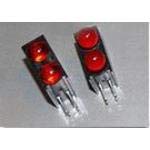OEM Dialight 552-0211F,LED Bi-Level Uni-Color Red 650nm 4-Pin Bulk (25 Items)