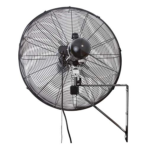 OEMTOOLS OEM24894 30-Inch Outdoor Oscillating Wall Mount Fan, 7200 CFM