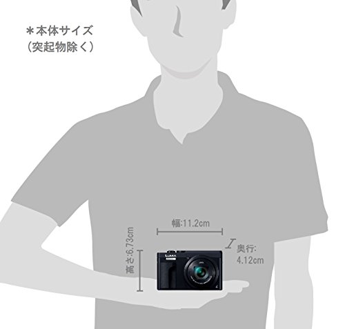 Panasonic Compact Digital Camera Lumix TZ90 Optical 30 times Black DC-TZ90-K(Japan Import-No Warranty)