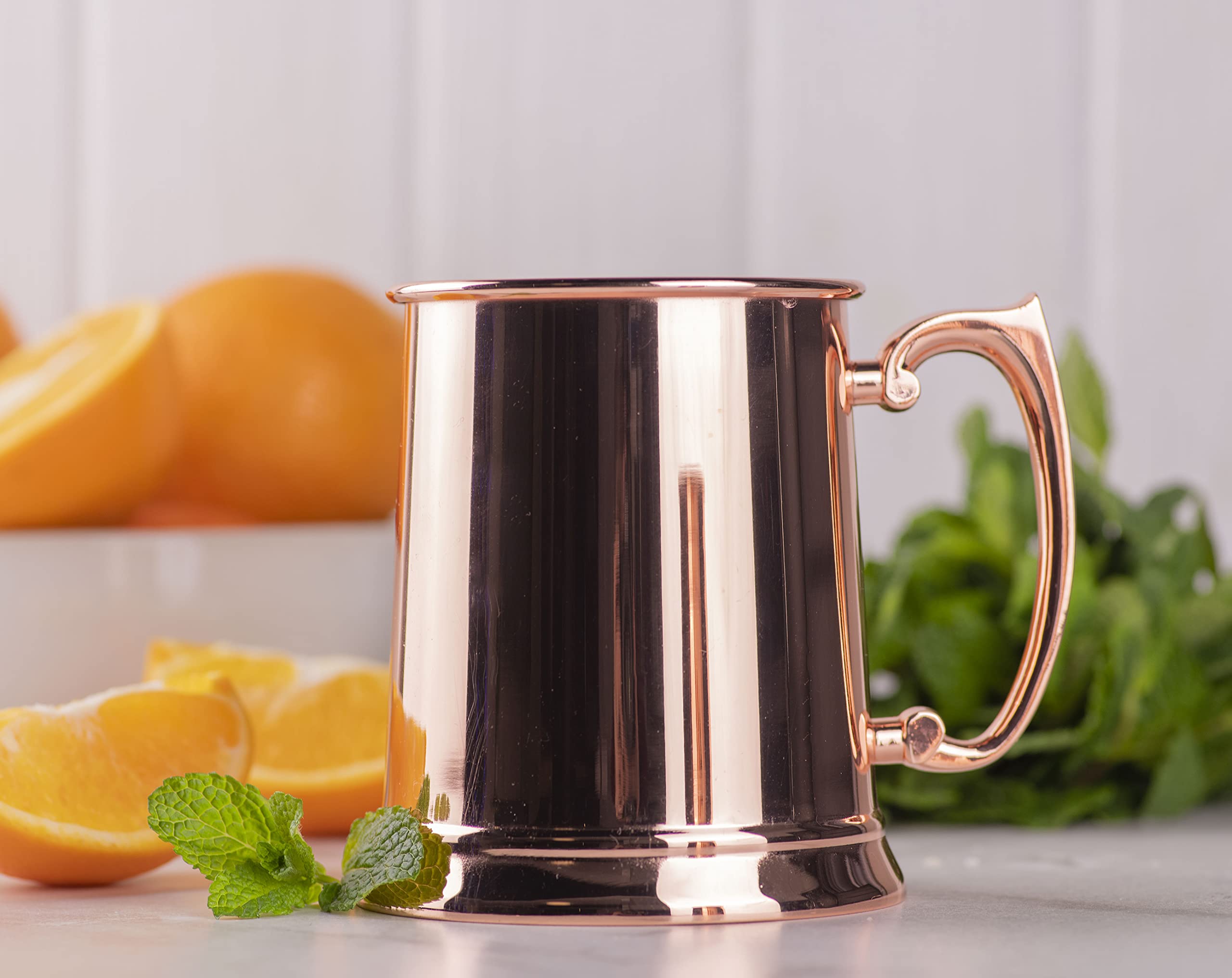 Tree Of Gondor Moscow Mule Mug, Lord Rings Copper Stein Beer Mug, Gift For Him Beer Stein 21oz Metal Tankard Pure Copper Plating Cup, Premium Quality Cocktail Mug, Drinking Mug