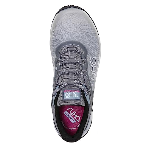 Ryka Women's Take A Hike Trail Shoe Frost Grey 8.5 W