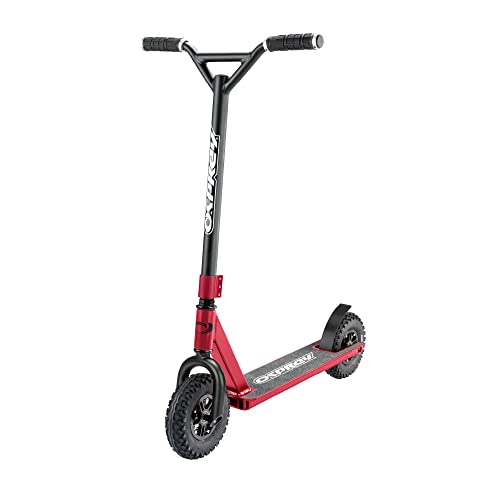 Osprey Dirt Scooter | for Adults and Beginners Bicycle with Chunky Road Tyre Off Road All Terrain Pneumatic Trail Tires and Aluminium Deck, Multiple Colours