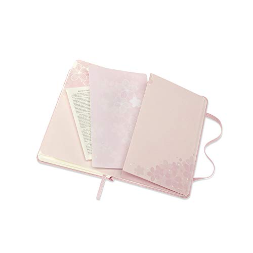 Moleskine Limited Edition Sakura Notebook, Hard Cover, Pocket (3.5" x 5.5") Ruled/Lined,, 192 Pages