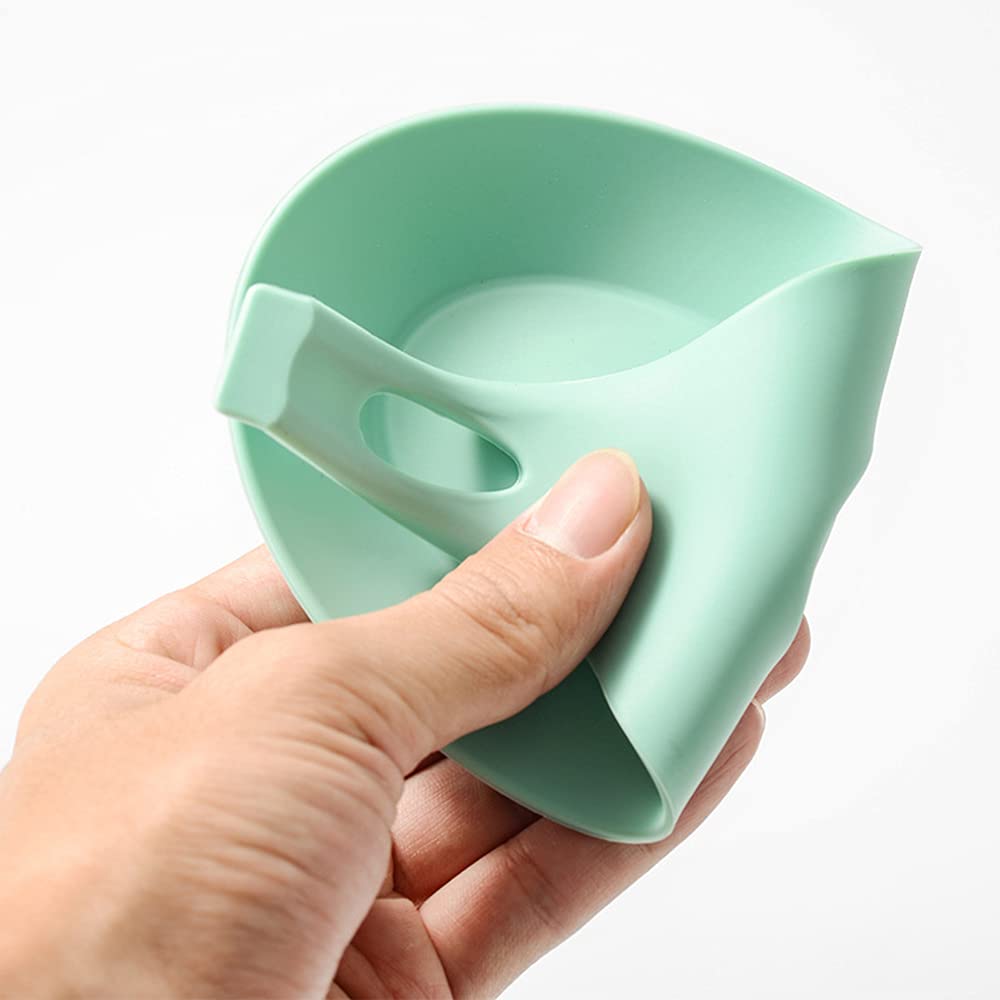 Silicone Spoon Rest Heat Resistant Teabag Tidy Holder Food Grade Cooking Utensil Dish for Cooking Ladle Gray (Gray)