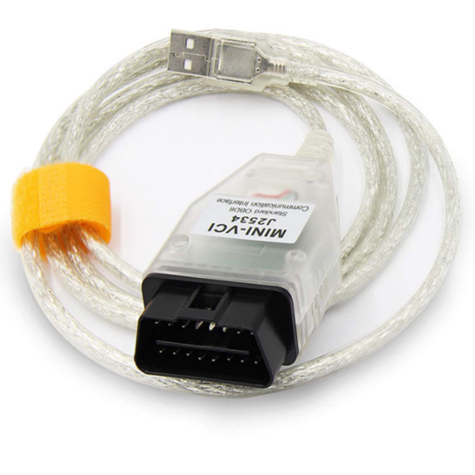 Mini VCI J2534 Tis Techstream Cable OBD2 Diagnostic Cable for Supporting TIS Techstream