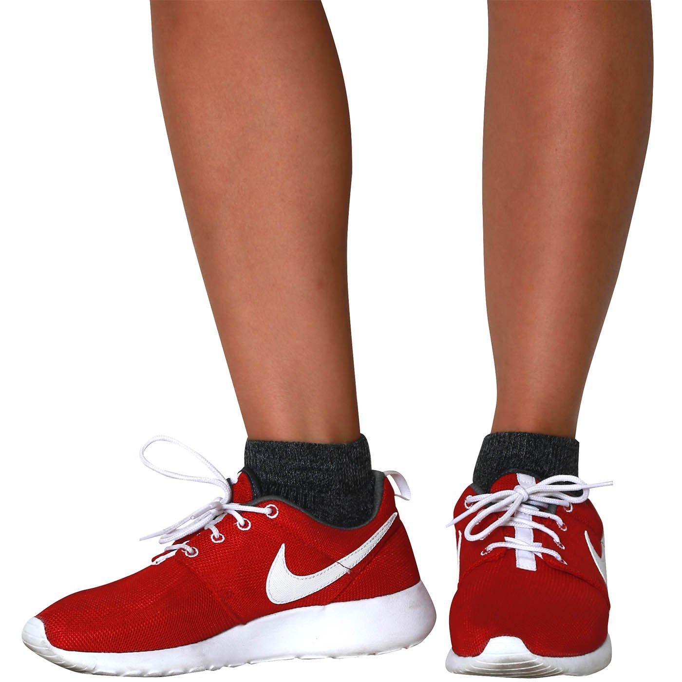 Pure Athlete Walking Socks - Comfortable Padded Walking Socks - Use for Jogging, Running, Working Out (White, Large)