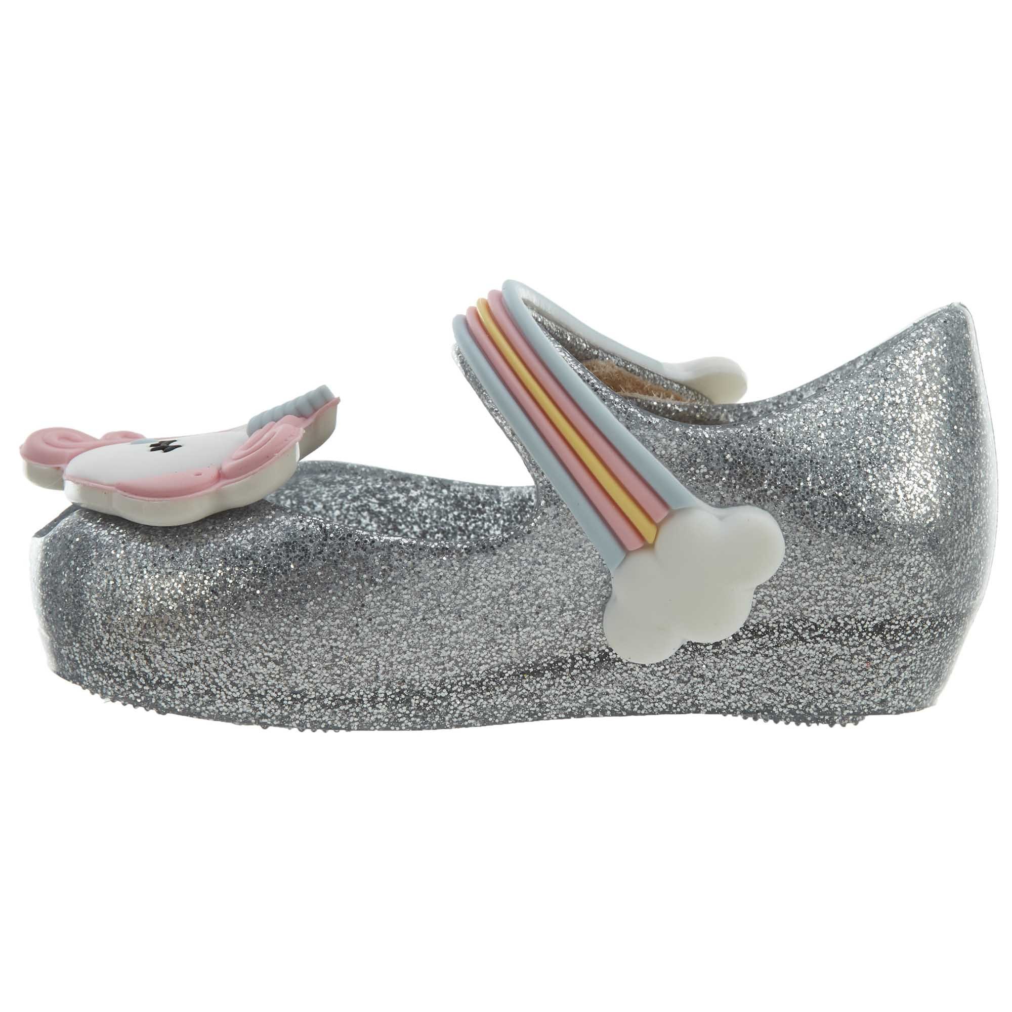 mini melissa Girl's Mini Ultragirl Unicorn (Toddler/Little Kid) Pink Sparkle 5 Toddler M
