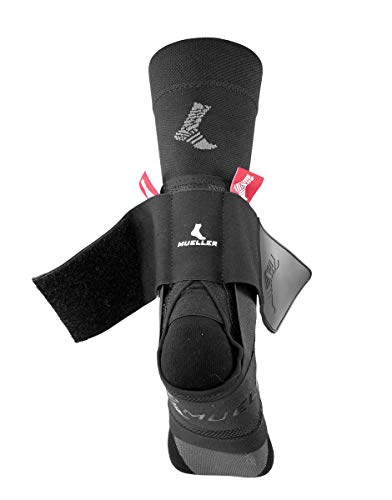 MUELLER Sports Medicine The One Ankle Support Brace, For Men and Women, Black, Medium