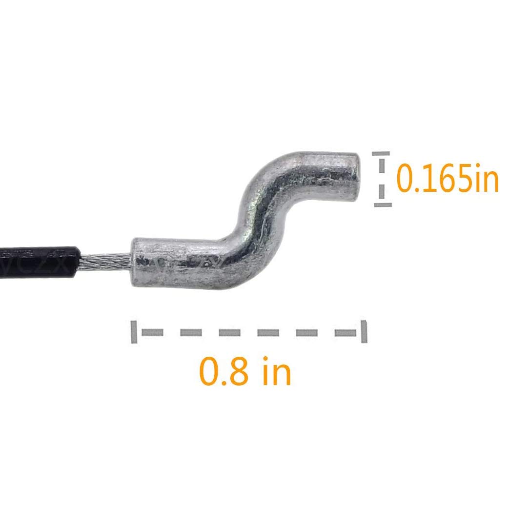 ZHNsaty 1501122MA Snow Thrower Clutch Drive Cable for Murray Snow Throwers 1501122 313449MA
