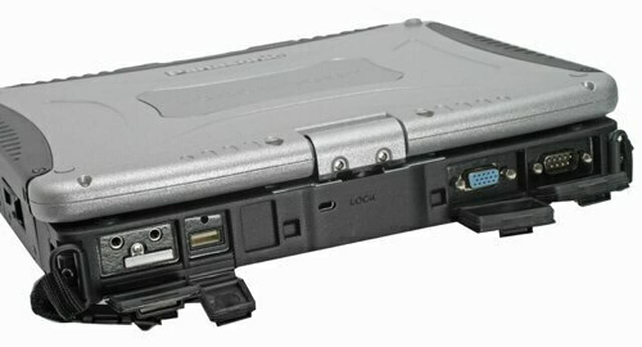 Panasonic Toughbook CF-19, MK8, 10.1-inch Touchscreen, Rugged Laptop Convertible Tablet, Intel Core i5-3610ME @2.70GHz, 8GB, 256GB SSD, Windows 10 Pro (Renewed)