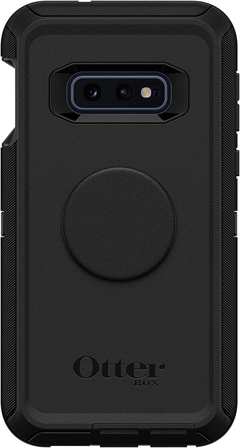 OtterBox + Pop Defender Series Case for Samsung Galaxy S10e (ONLY - NOT S10/S10 Plus) Non-Retail Packaging - Black