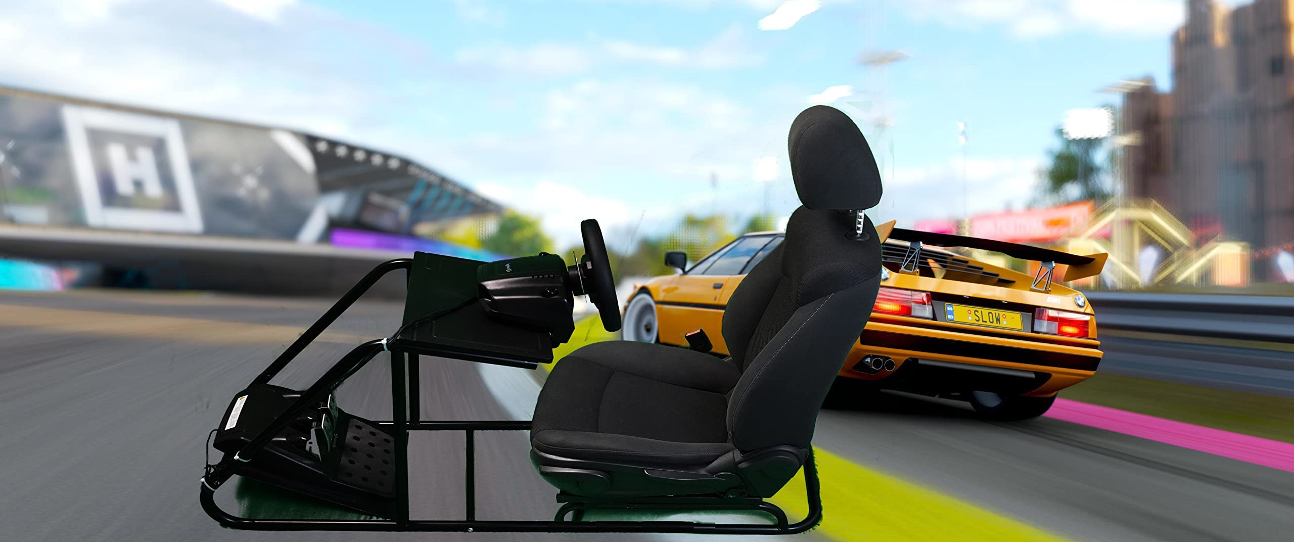 SUAVEC NOVIIML ator Cockpit with Real car seat !