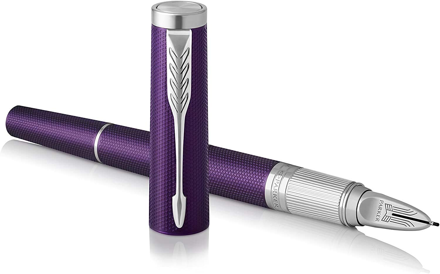 Parker Ingenuity Slim - 5th Technology Pen - Medium Nib - Blue Violet Barrel - Single Pen in Gift Box