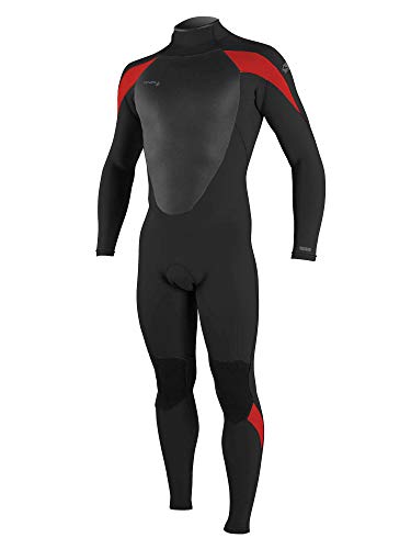 O'Neill Men's Epic 3/2mm Full Wetsuit 2XLS Black/Black/red (4211B)