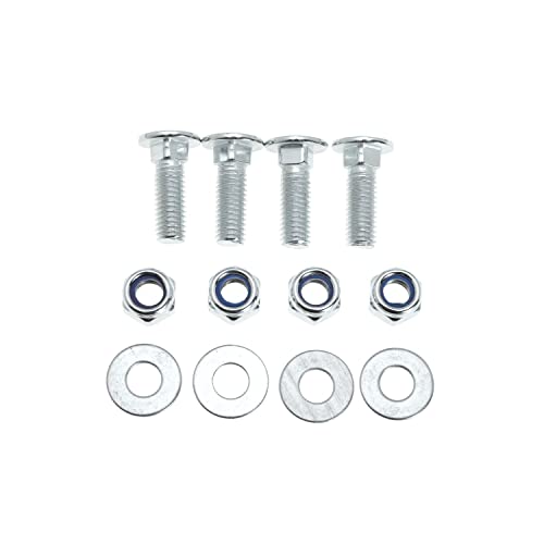 Skid Shoe Set for Cub Cadet MTD Troy Bilt and Storm Snow Boss 524 826 Snow Thrower Snowblower Replace 784-5580 784-5580-0637