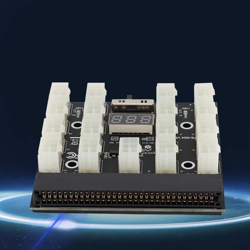 Mining GPU/PSU Power Supply Board 1600W 12V 17x 6pin PCI E Mining Server Power Supply for for DPS 1200FB A/DPS 1200QB A/PS 2751 5Q/PS 2751 LF 1F/HSTSN PL12/DPS 700LB D/PS 2112