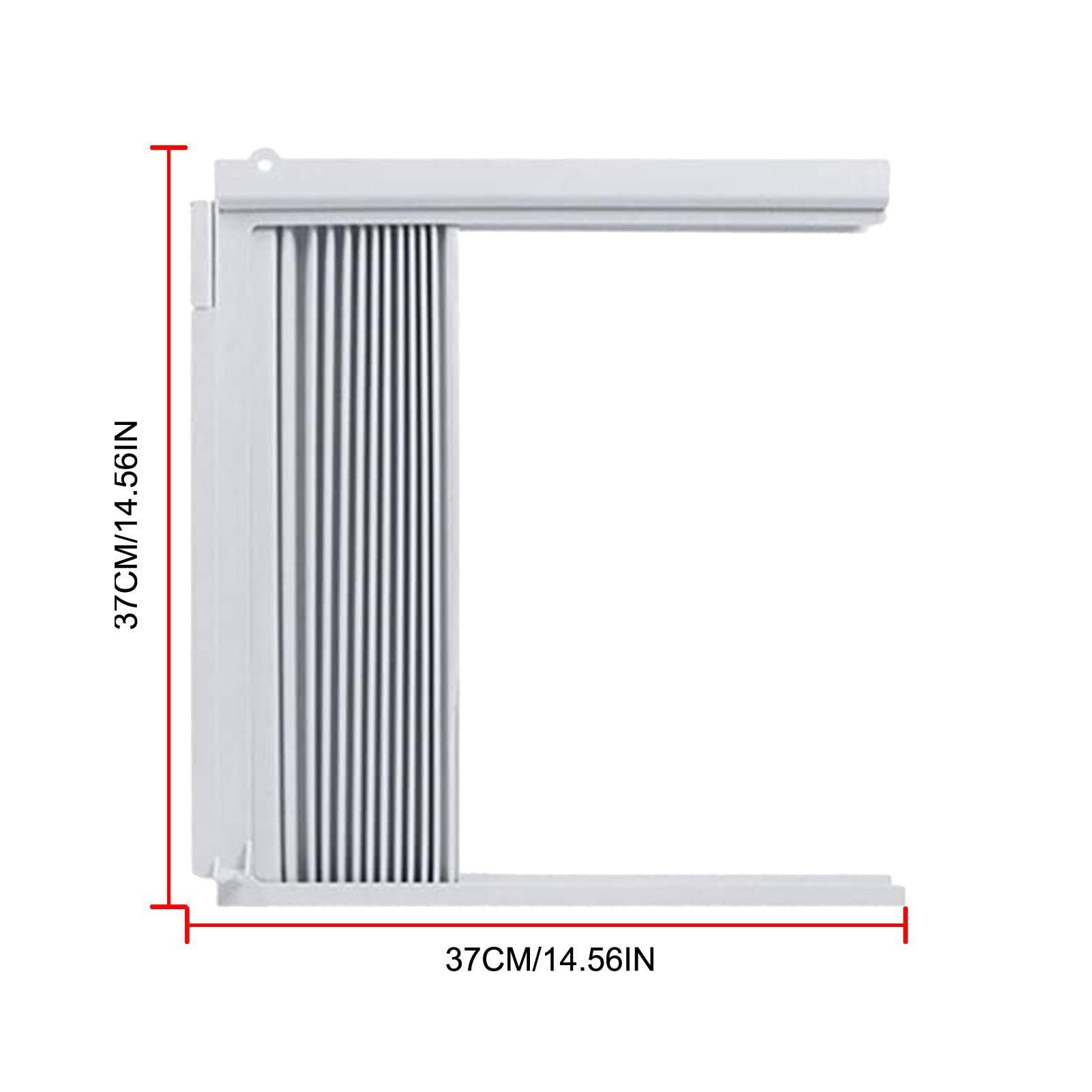 Window AC Insulation Panels - Windproof Air Conditioner Window Blocker, Energy Saving AC Side Panels | Energy Saving AC Side Draft Blockers, AC Insulation Panels for Preventing Heat Noise Sun Block