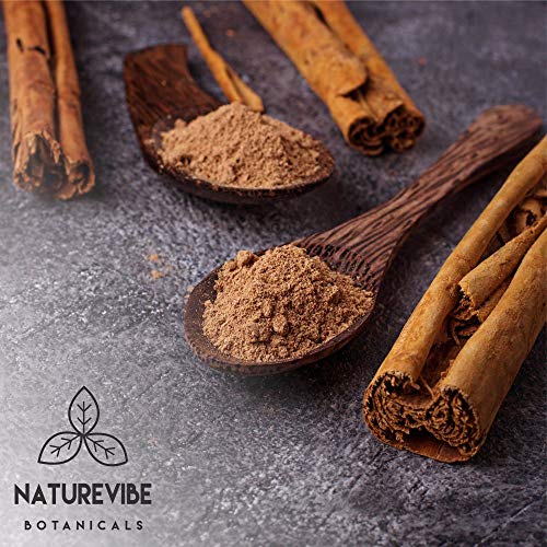 Naturevibe Botanicals Premium Quality Organic Ceylon Cinnamon Powder (2lb), Ground | Raw, Gluten-Free & Non-GMO | 2 Pack of 1 lb each [Packaging may vary]