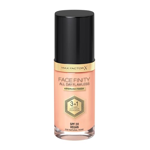 Max Factor Facefinity All Day Flawless 3 In 1 Foundation SPF 20, No. 50 Natural