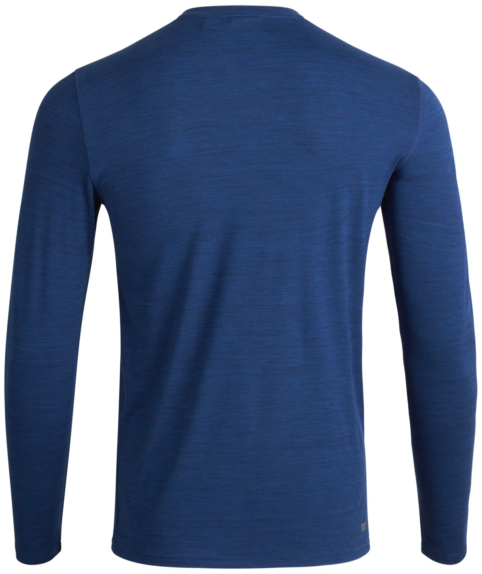 Spyder Men's Athletic T-Shirt - 2 Pack Dry-Fit Long Sleeve Active Performance Sports Tee (S-XL), Size S, Charcoal/Navy