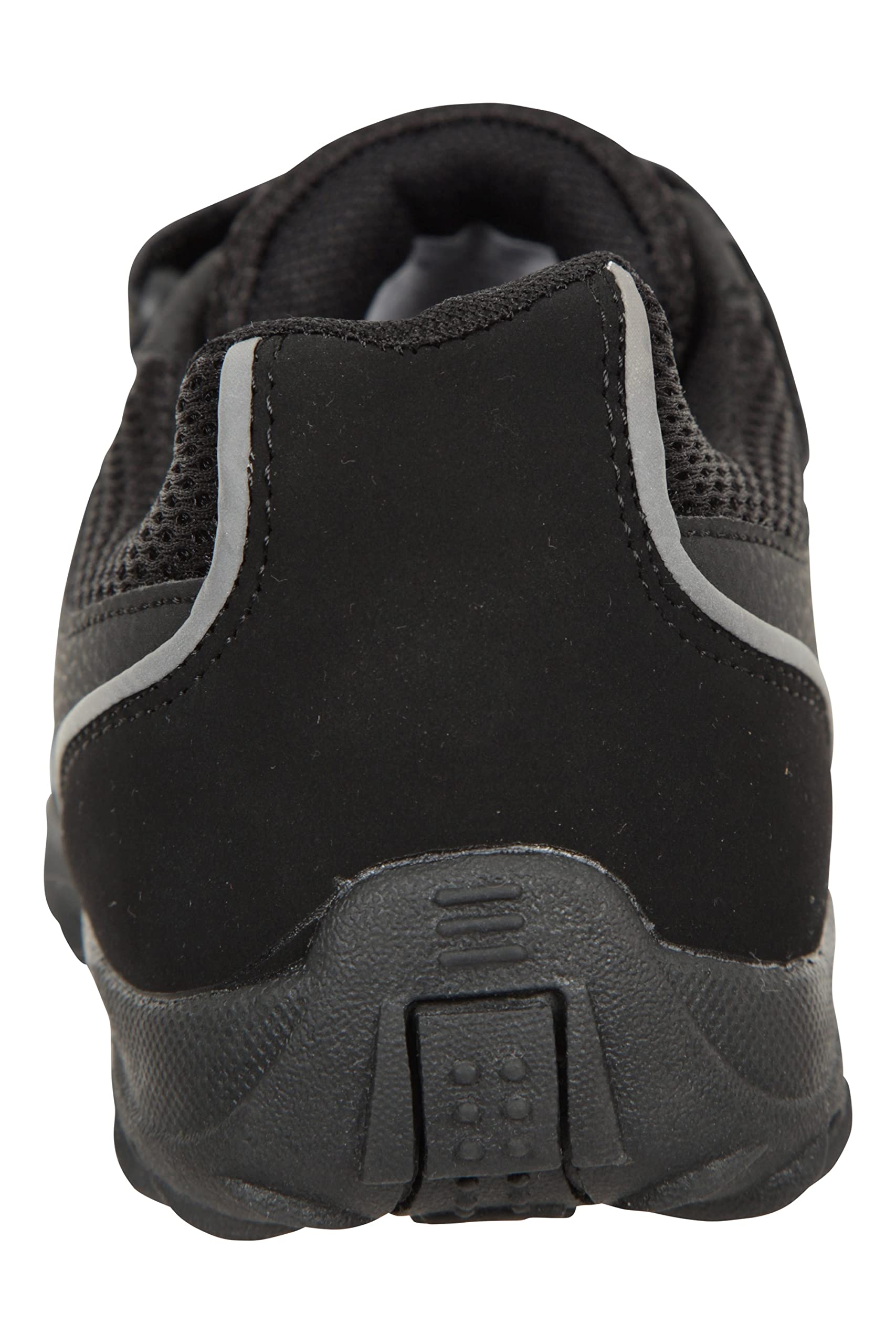 Mountain Warehouse Mars Kids Adaptive Non-Marking Sneakers Black Kids Shoe Size 2 US